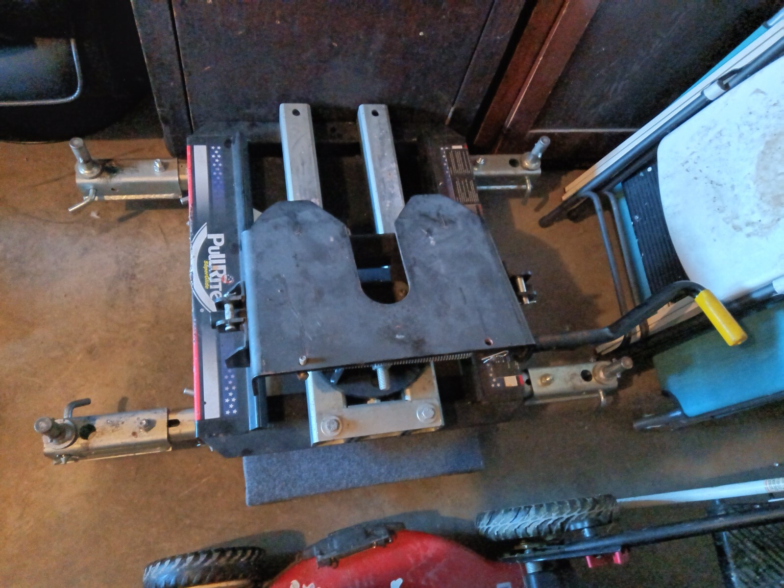 PullRite 4100 SuperGlide Fifth Wheel Trailer Hitch 16000 lb Weight ...