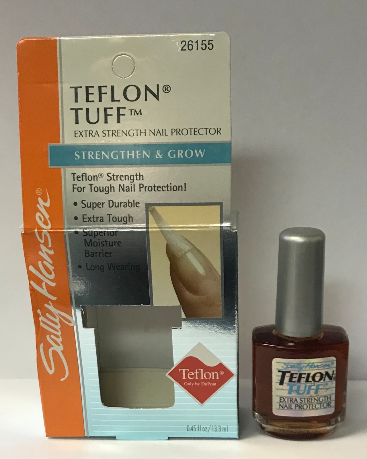2 Sally Hansen TEFLON TUFF Extra Strengh Nail Protector 26155 pl read ...