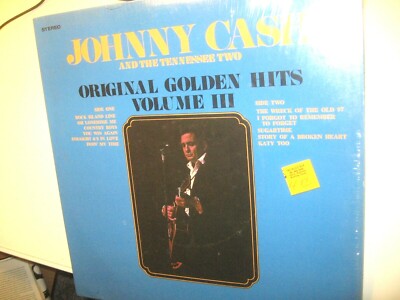 Johnny Cash & The Tennessee Two Original Golden Hits Volume 3 III Vinyl ...