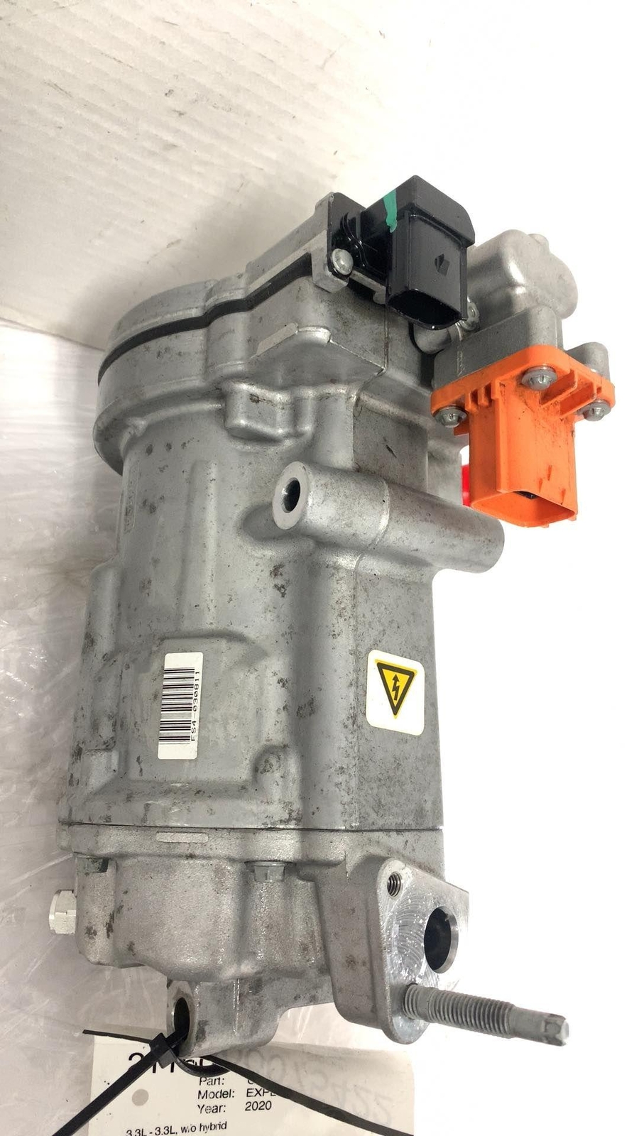 2020-2023 FORD EXPLORER 3.3L AC AIR COMPRESSOR USED OEM L1MZ19703F | eBay