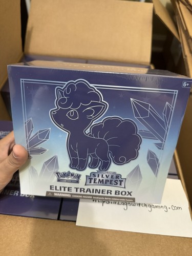 Pokemon TCG Silver Tempest Elite Trainer Box New Factory Sealed ETB | eBay