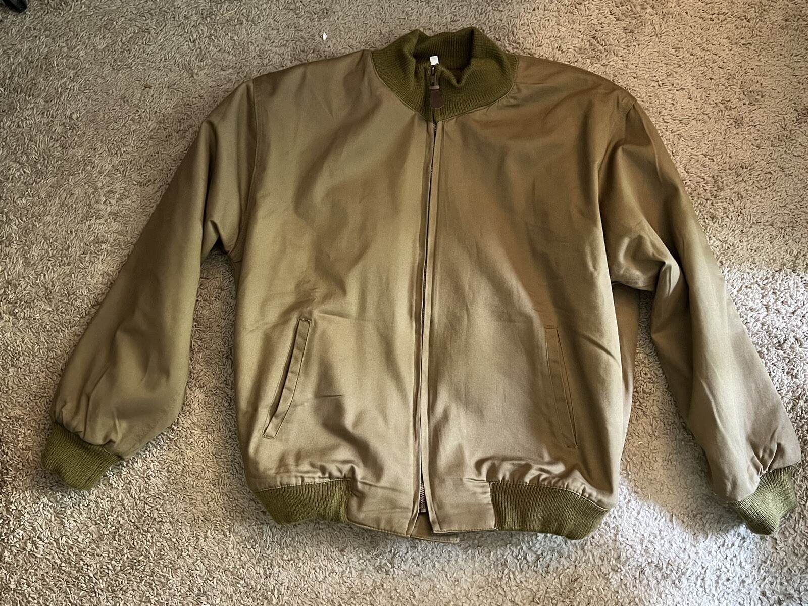 WWII Tanker Jacket Medium WPG Reproduction With Wool Lining 2nd Pattern ...