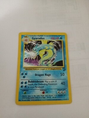 Pokémon TCG Gyarados Base Set 2 7/130 Holo Unlimited Holo Rare | eBay