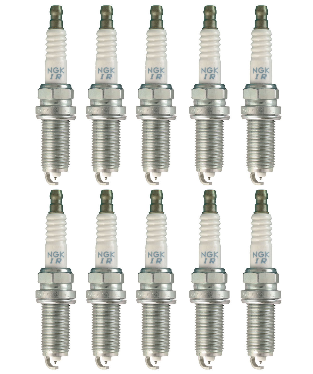 NGK Laser Iridium Set Of 10 Spark Plugs for Lexus GX460 LX570 Toyota ...