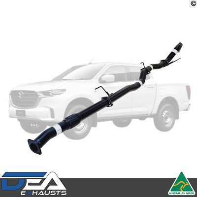 3 Inch DPF Back Exhaust With Pipe Only For Mazda BT-50 3L 2021 On ...
