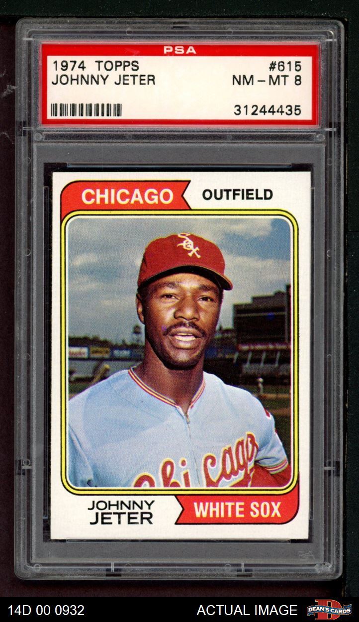 1974 Topps - Spelled Johnnie on Back #615 Johnny Jeter for sale online ...