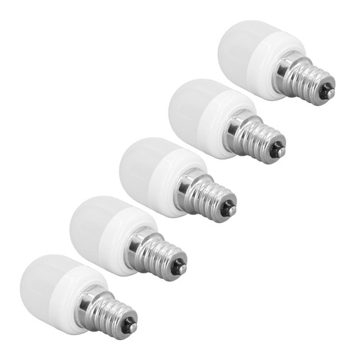 5X Light Bulbs E12 Thread Soft Light 1.5W 75LM LED Light Bulbs For Desk ...