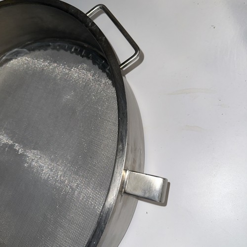 Sieve Sand Screen Sifter Gold Panning, 18” stainless steel round screen ...