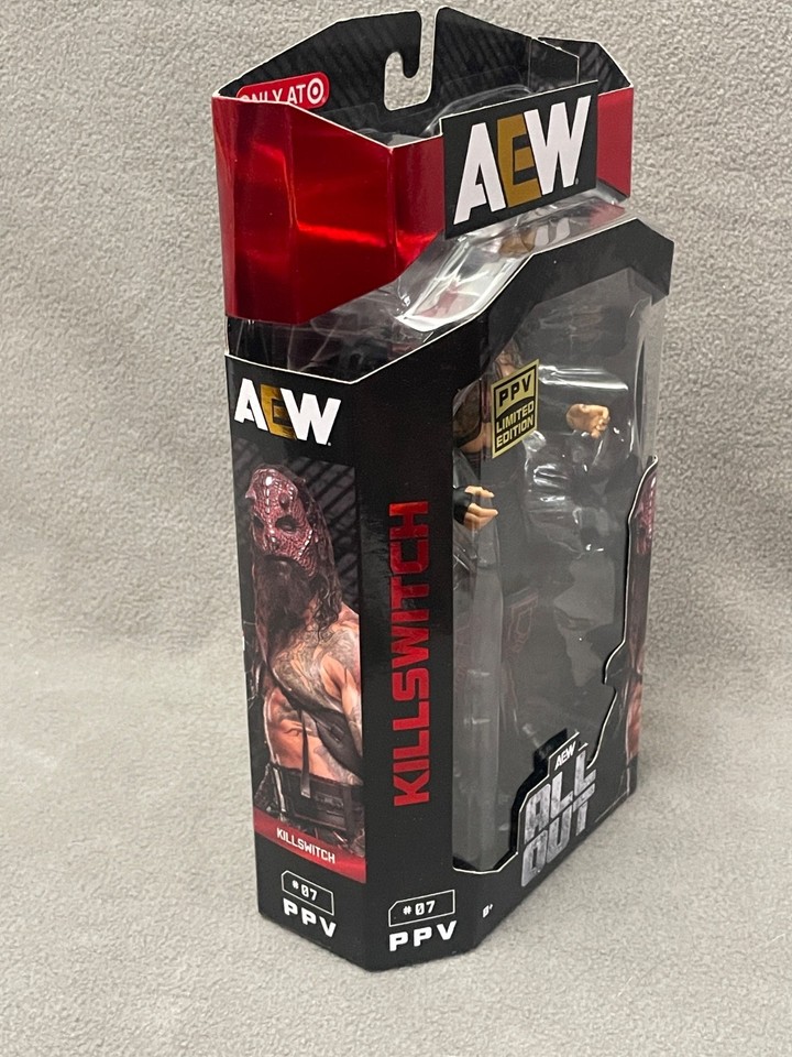 AEW Killswitch Figure All Out PPV Limited Edition Target Exclusive NRFB ...