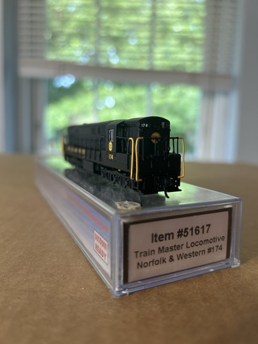 Norfolk & Western Trainmaster N scale DCC Ready | eBay