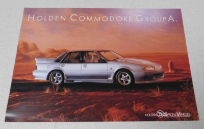 1988 Holden Commodore Group A advertsing brochure | eBay