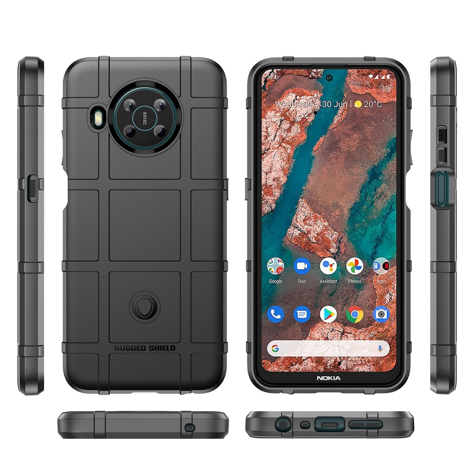 For Nokia X100 Phone Case Shockproof Matte Armor Rugged Shield TPU ...