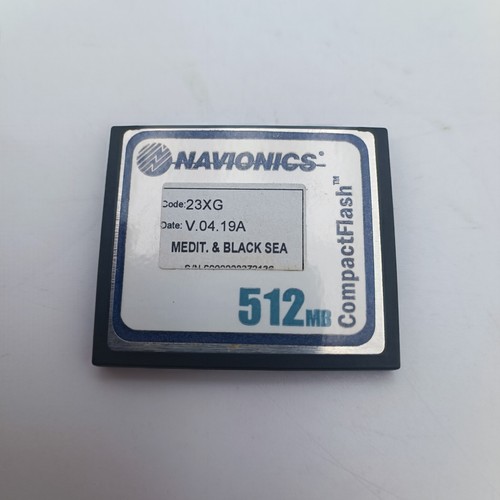 NAVIONICS 23XG Mediterranean Black Sea CF Card Marine Chart 512MB ...