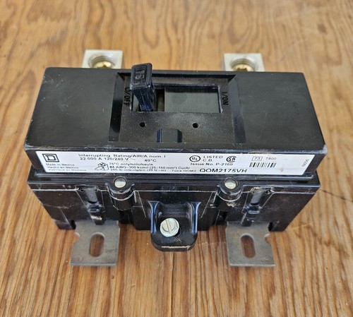 Square D QOM2175VH 2P 175Amp 120/240V 22kAIC Main Circuit Breaker | eBay