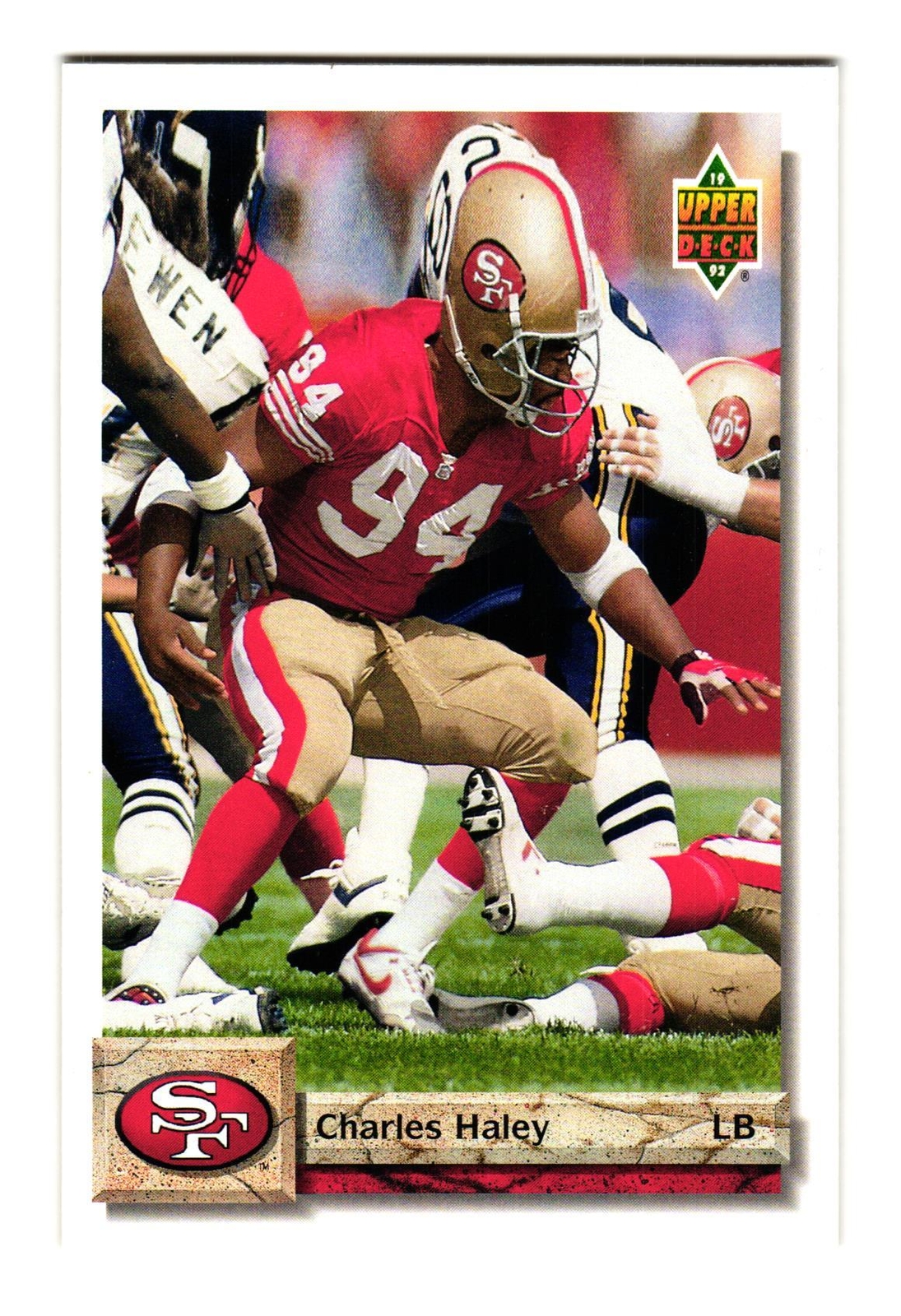 1992 Upper Deck #170 Charles Haley San Francisco 49ers | eBay