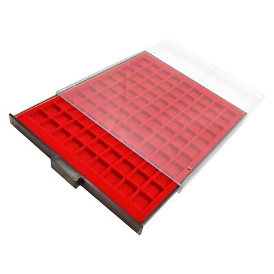 Coin Box Drawer Tray for 99 Coins - 19 mm square holes - best storage ...