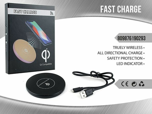 Base De Charge Sans Fil Fast Charge Pad Qi 2A Pour Smartphone 0282 MAR ...
