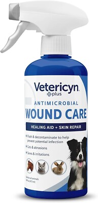 Vetericyn Plus Wound & Infection Care Spray, Skin Repair and Clean ...