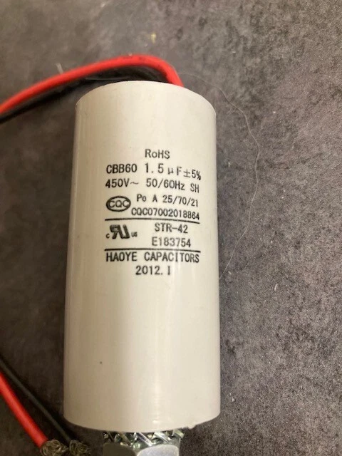 65mF 250V 300V CBB60B Wire AC Motor Run Capacitors Cinco, 58% OFF
