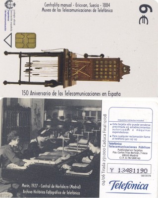 6 euros. Téléphone. Centrale manuelle - Ericsson, Suède - 1884. | eBay