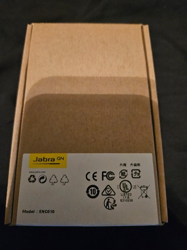 Jabra Evolve 40 Wired USB Headset ENC010 With Base Tested and Working ...