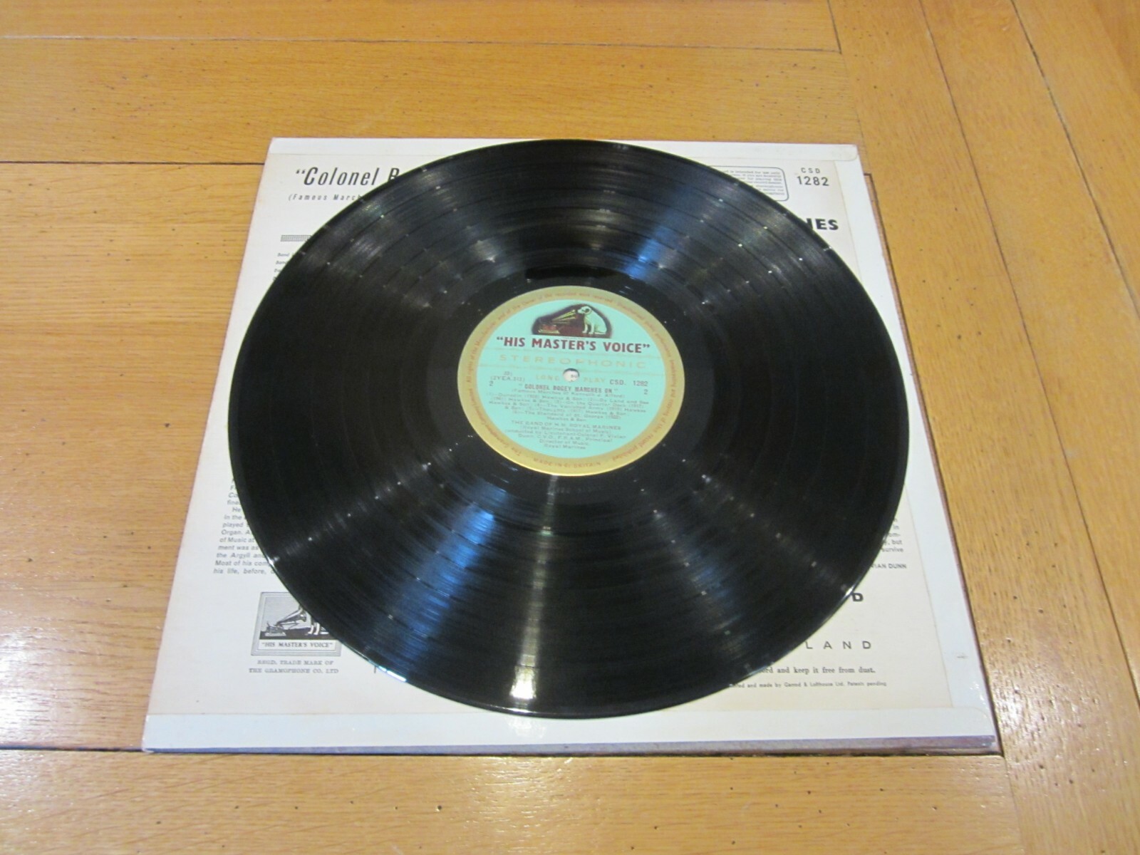 THE BAND OF H.M. ROYAL MARINES - Colonel Bogey Marches On - 1959 UK 13 ...