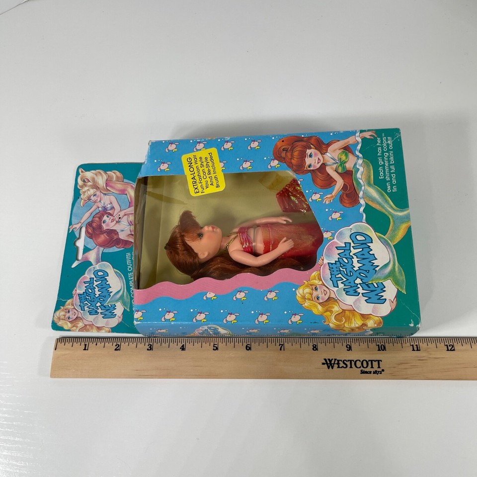 VTG Today's Girls PEPPER Magical Mermaid Doll In Box Red Hair Creata ...