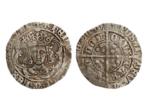 King Henry VII silver hammered Groat coin circa 1495-1498 AD, Detector ...