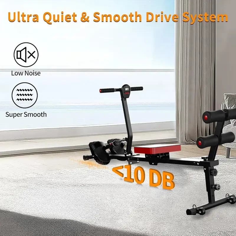 Magnetic Rowing Machine for Home Adjustable Booster Burn Fat & Sculpt ...