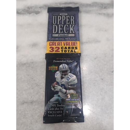 Upper Deck 2007 NFL Football Fat Pack, 32 Card Set, Rookie Checklist Includedf | eBay