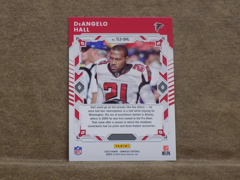 2025 Donruss Legend Series DeAngelo Hall | eBay
