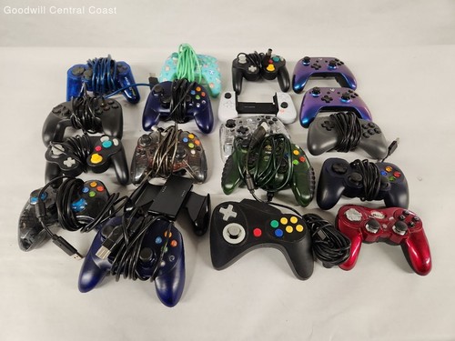 Multi-Brand 3rd Party Video Game Controllers Bulk Lot 10lb. - Untested ...