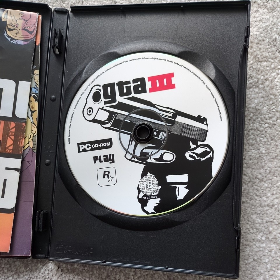 Grand Theft Auto III (PC CD-ROM) | eBay UK
