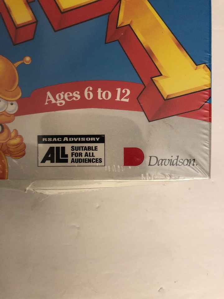 DAVIDSON MATH BLASTER 1 CD-ROM WINDOWS 95 3.1 MAC BRAND NEW IN BOX | eBay