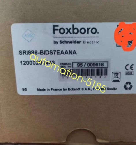 1pcs Foxboro-ECKARDT Valve Positioner SRI986-BIDS7EAANA New fedex or DHL | eBay