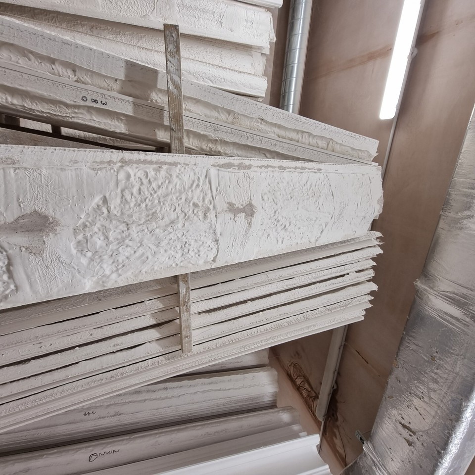 Victorian Cornice/Coving Projection 115mm/Depth 315mm 3 metre length 8 ...