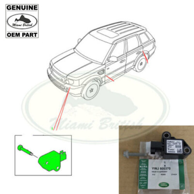 LAND ROVER FRONT IMPACT BAG SENSOR LR3 LR4 RANGE SPORT YWJ500370 OEM | eBay