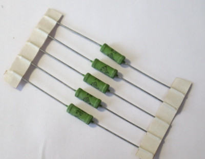 5 x Metalloxid-Schichtwiderstand/ Serie PO593 - 470 Ohm - 2% - 2W ...