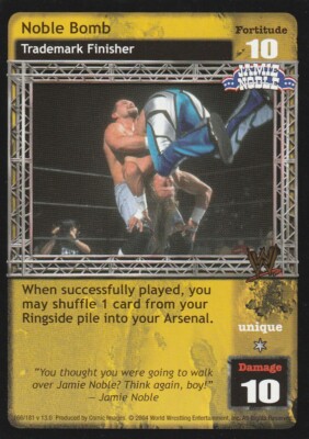 WWE: Noble Bomb for Jamie Noble [Played] Raw Deal Wrestling WWF | eBay