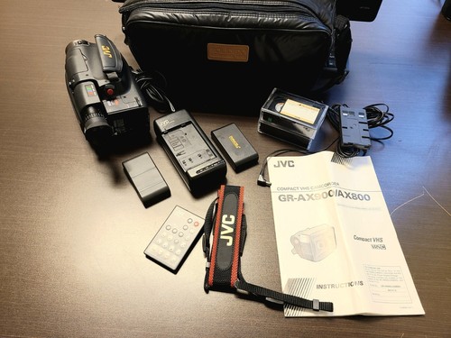 JVC GR-AX900 Compact VHS Video Camera | Parts/Repair UNTESTED | eBay