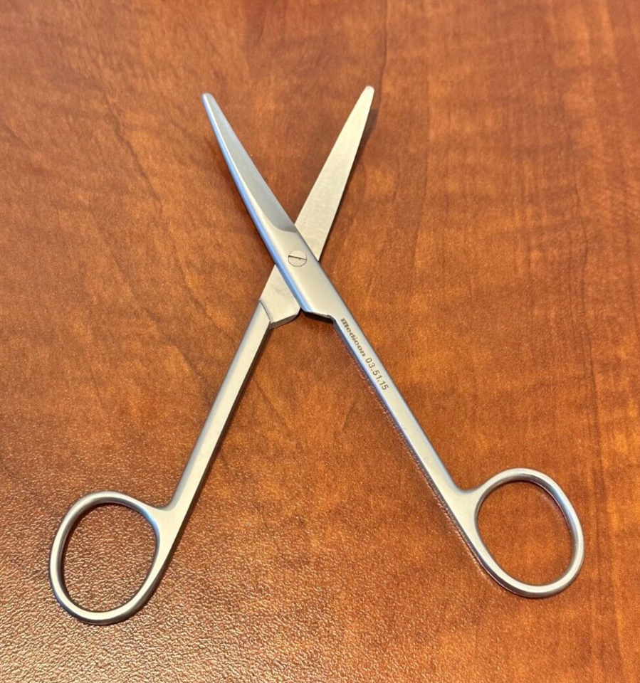 Medicon Mayo Scissors, 15.5cm, Curved, Stainless Steel 03.51.15 | eBay