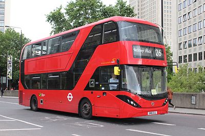 2521 SN16OJL CT Plus ADL Enviro 400H City 6x4 Quality London Bus Photo ...