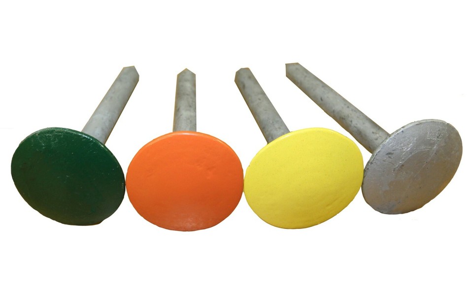 Low Profile Survey Stake - Property Corner & Boundary Marker - ORANGE ...