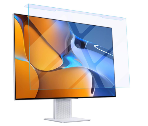 Blue Light UV Blocking Screen Protector Cover For Desktop PC Monitor 23 ...