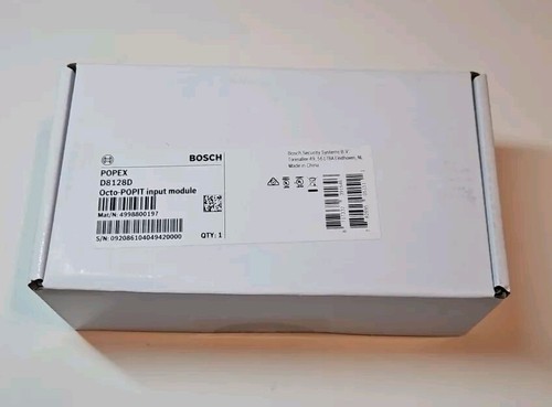 Bosch D8128D Octo-POPIT Input Module FACTORY SEALED OEM 4.998.800.197 ...