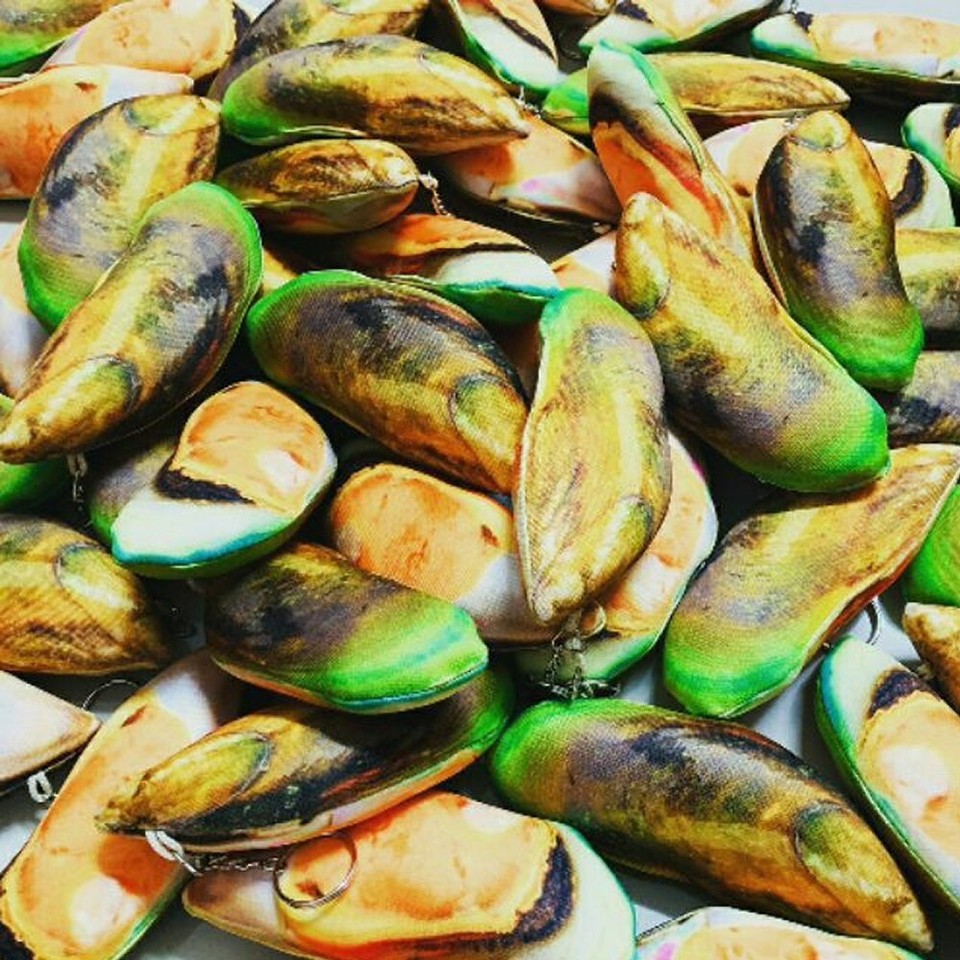 Realistic Mussel Keychain Keychains for men 3D Keychain Keychains for ...