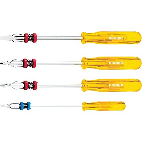 Hirai Tools BROWN Screw Catch Driver Set (Set of 4) D-12SET | eBay