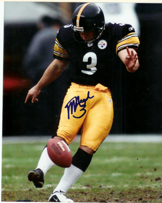 Jeff Reed, Pgh Steelers, Signed 8 x 10 Photo | eBay