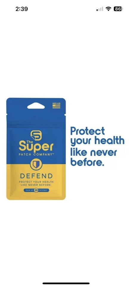 The Super Patch Company:The Defend Patch & The Focus Patch Pack Of 28 ...