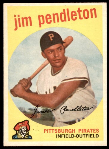 1959 Topps #174 JIM PENDLETON Pittsburgh Pirates NM-MT | eBay